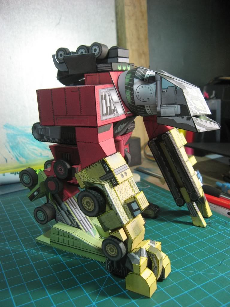 Heavy/Scratch: - ROTF Devastator Papercraft | TFW2005 - The 2005 Boards